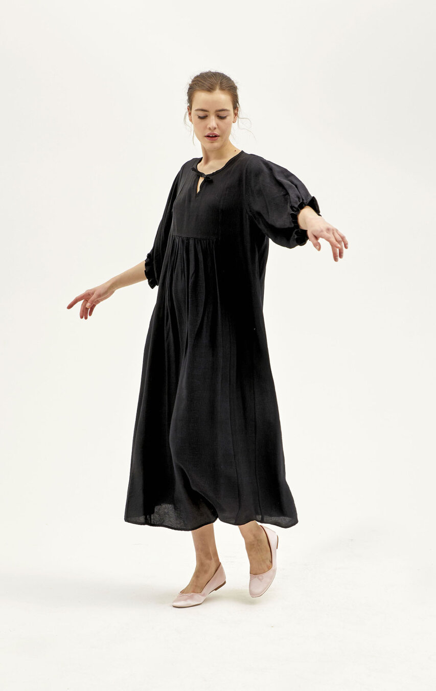 Labrin Siyah Elbise Tümü Pilea My Pilea